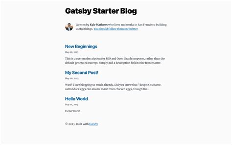 开源实例之gatsby 杜郎俊赏