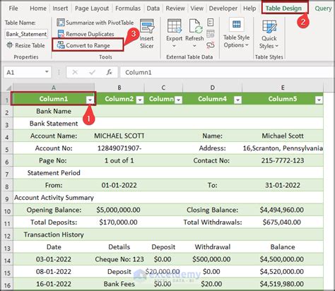 How To Convert Bank Statement Text To Excel 3 Easy Methods Exporting Bank Statements To Excel