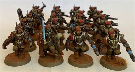 Tempestus Scions Completed Warhammer 40k Blog