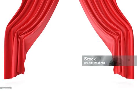 럭셔리 스 칼 렛 레드 실크 벨벳 커튼 현실입니다 3 차원 렌더링 Fashion Show에 대한 스톡 벡터 아트 및 기타 이미지 Fashion Show Premiere