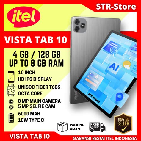 Jual Itel Vista Tab Gb Garansi Resmi Iped Vista One Gb Inch Tab Murah Bagus
