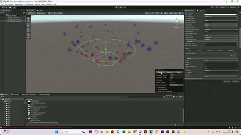 particle system shape radius thickness youtube