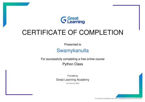 swamy kanulla on linkedin python greatlearning codingskills continuouslearning