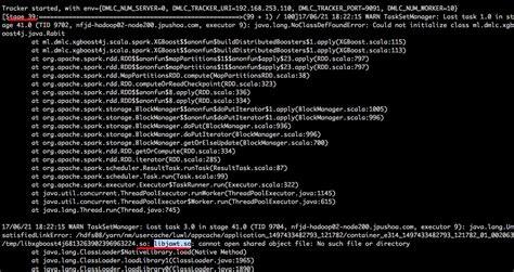 Jvm Packages Spark4j Can Not Find Libxgboost4jso On Some Executors