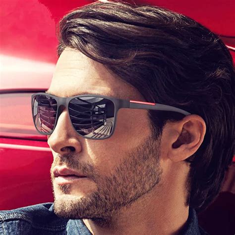 High Quality Square Sunglasses Men Brand Designer Retro Vintage Sunglass Driving Sun Glasses For