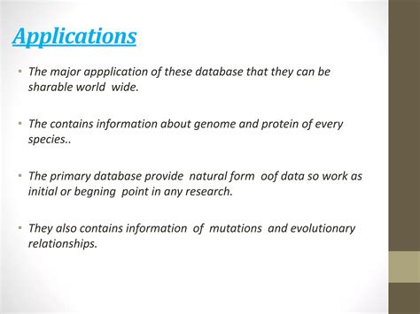 introduction of biological database ppt