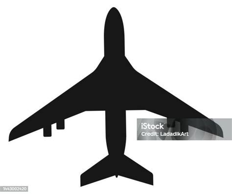 비행기 아이콘입니다 검은 공항 표지판입니다 비행기 기호 비행기에 대한 스톡 벡터 아트 및 기타 이미지 비행기 컴퓨터 그래픽