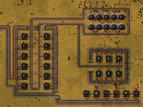 My Red Green Science Production R Factorio