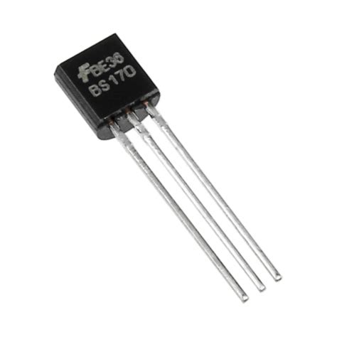 Transistor Bs170 Mos N Fet V Mos Logl 7a 60v 0 3a 0 63w