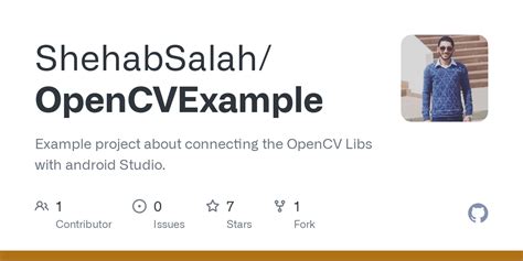 Github Shehabsalah Opencvexample Example Project About Connecting The Opencv Libs With