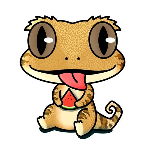 게코 도마뱀 캐릭터 2d 캐릭터 포트폴리오 크몽