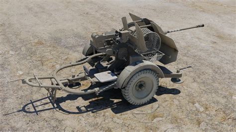 Flak 38 Guns German 3d Model Turbosquid 1477824