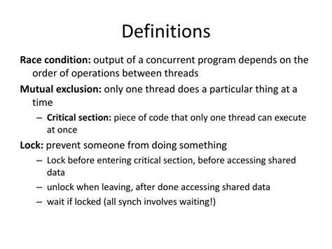ppt synchronization threads too much milk example and lock concepts in java programming
