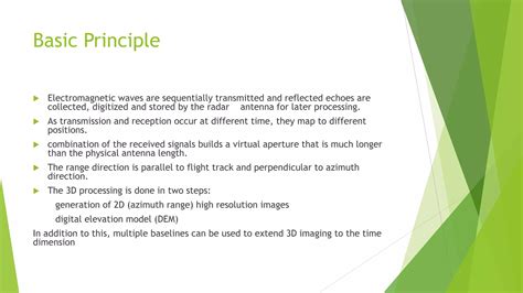 Synthetic Aperture Radar Pptx