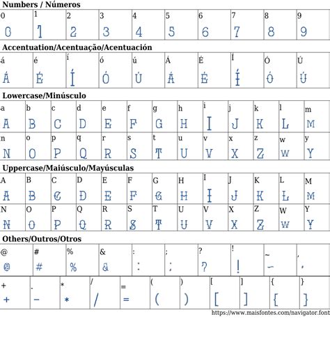 navigator free font download maisfontes