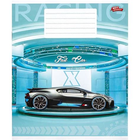 Зошит кольоровий 12 аркушів коса з доп лінією — ціна 8 грн у каталозі Зошити Купити товари для