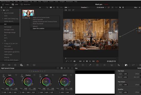 Davinci Resolve Luts Import Export Tip To Adjust Intensity