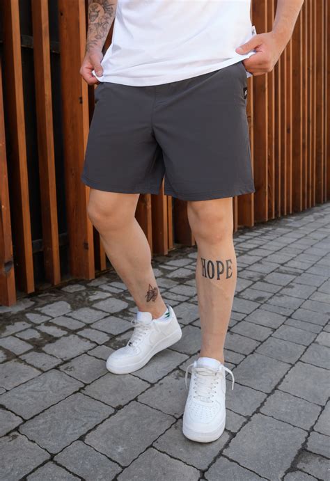 Шорти чоловічі Staff Sko Gray сірі однотонні літні широкі недорогі купити