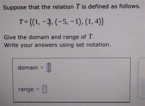 solved suppose that the relation t is defined as follows t 1 2
