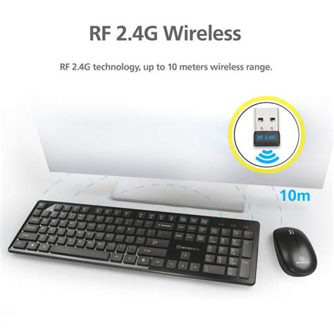 Micropack Ifree Mini Elegant Wireless Combo Keyboard And Mouse Km 218w
