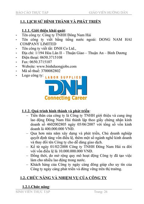 Báo cáo thực tập kế toán vốn bằng tiền DOC