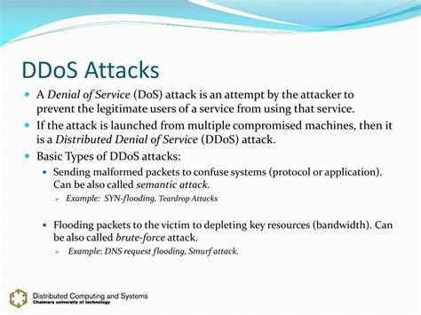 Ppt Mitigating Ddos Attacks Powerpoint Presentation Free Download Id 1999705
