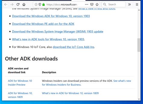 Windows Adk For Windows 10 Download And Install