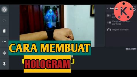CARA MEMBUAT HOLOGRAM PALING SIMPLE DI KINEMASTER Tutorial
