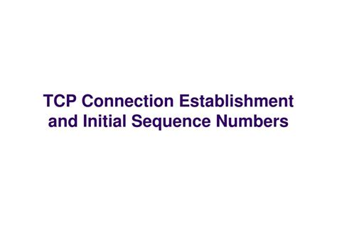 Ppt Tcp Powerpoint Presentation Free Download Id2167645
