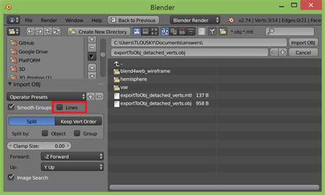 Can I Export As Obj Without Losing Unconnected Vertices Blender Stack Exchange