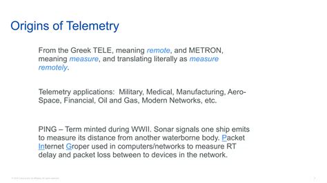 Model Driven Telemetry The Foundation Of Big Data Analytics Ppt