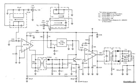 AM FM WITH AGC Amplifier Circuit Circuit Diagram SeekIC Com