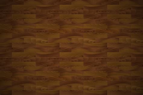 현실적인 자연 짙은 갈색 나무 바닥 수평 배경입니다 나무 판자 질감 보드 나무 벽 질감 디자인 평면 인테리어 종이 장식 사진 배경을 위한 벡터 인쇄 목재 재료에 대한 스톡