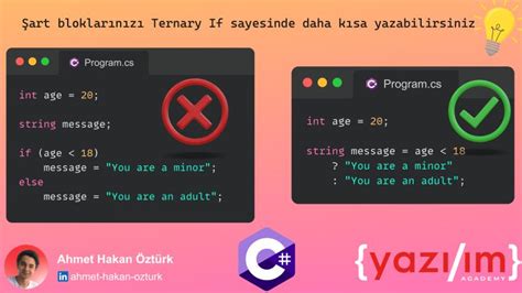 Csharp Dotnet Yazilimgelistirme Programlama Yazilimacademy