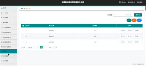 基于spring Boot的足球青训俱乐部管理后台系统，计算机毕业设计带源码论文 Csdn博客