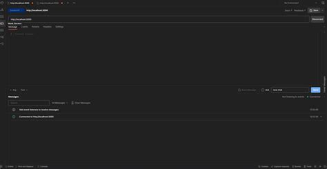 Listener Panel Doesnt Show In Websocket Request For 🙋 Help Postman Community