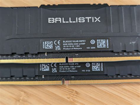 Are These Ddr4 Ballistix A Pair Or 2 Separate Dimms R Overclocking