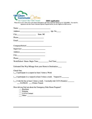 Fillable Online Dev Cata ERH Application Dev Cata Fax Email Print