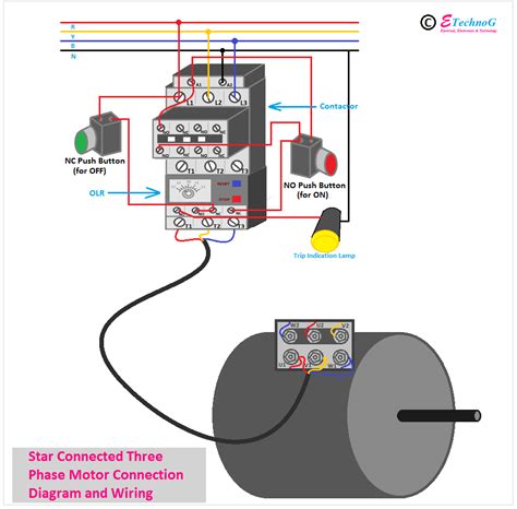 3 Phase Motor Schematic Diagram