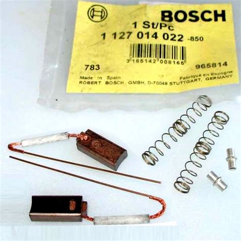 BX204 2 BRUSH SET FOR BOSCH ALTERNATORS 8MM X 5MM X 19.5MM BOSCH ...