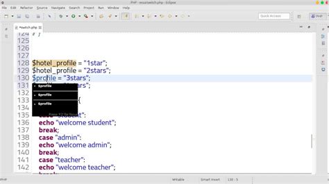 64 php scripting language operators and control structure youtube