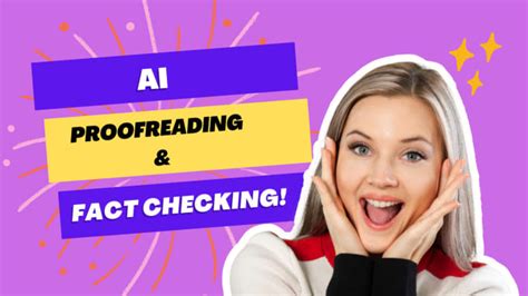 Proofread Edit And Fact Check Your Ai Generated Content By Creative923 Fiverr