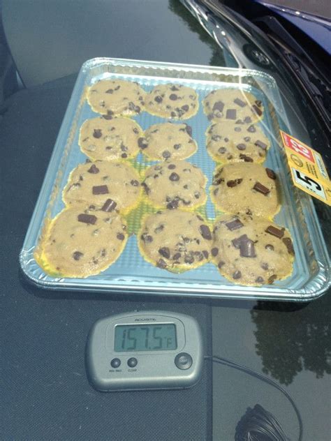 Delicious Car Baked Cookies