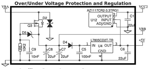 Diodes In Input Protection Circuits Electrical Engineering Stack Exchange