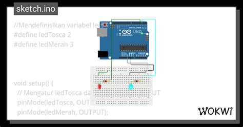 Led Tosca Cacuy Cihuy Wokwi Esp32 Stm32 Arduino Simulator