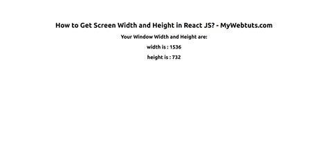 Screen React Js At Yolanda Westbrook Blog