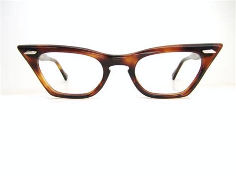 Vintage 50s Pointy Cat Eye Glasses Sunglasses