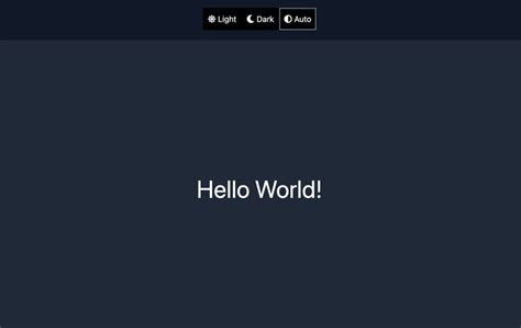 Build A Javascript And Tailwind Css Theme Switcher Dev Community