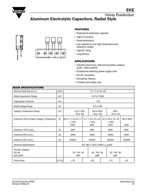 Eke Pdf Capacitor Electrical Engineering