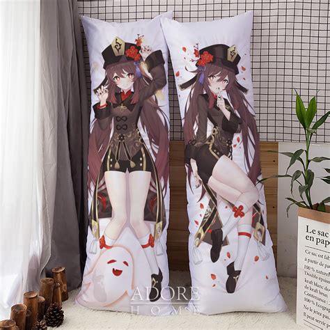Genshin Impact Hutao Dakimakura Anime Hugging Body Pillow 55 Off